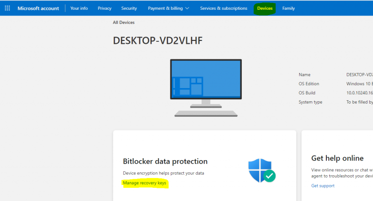 Pro Troubleshooting for Bitlocker Recover Key (aka.ms/recoverykeyfaq)